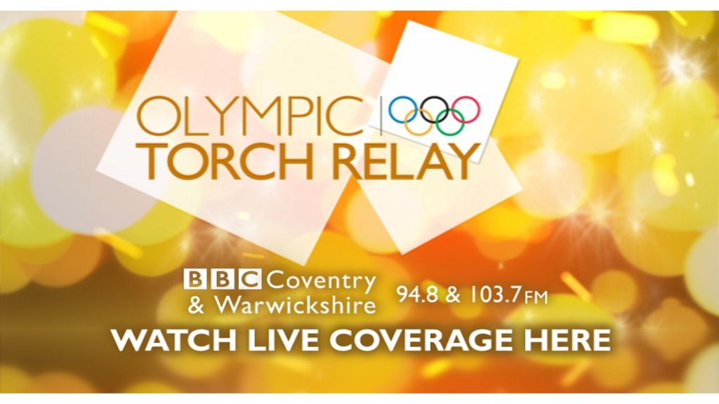 Olympic torch relay: Live stream in Warwickshire - BBC News