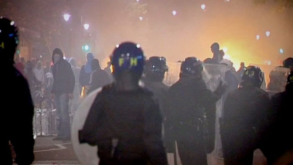 Police recall unprecedented violence of summer riots - BBC News