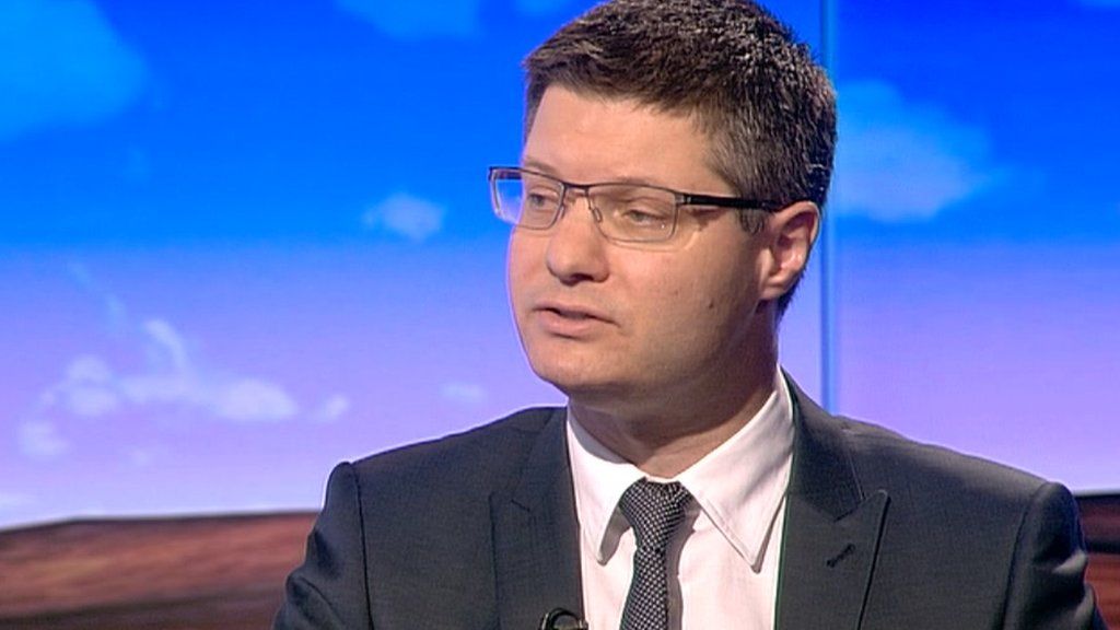 Eurozone break-up: Lord Wolfson and Roland Rudd - BBC News