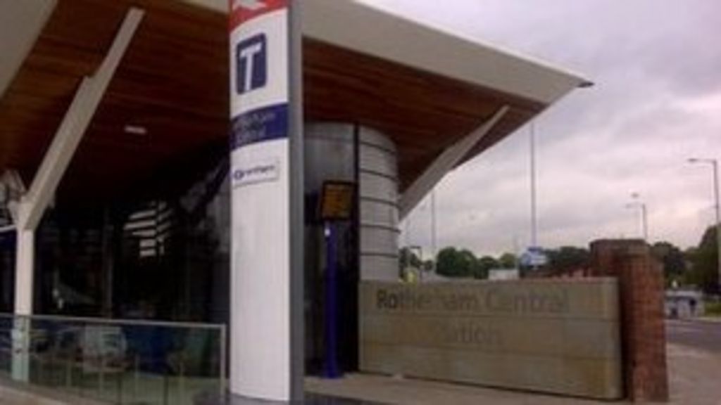 Rotherham Central Railway Station reopens after revamp - BBC News
