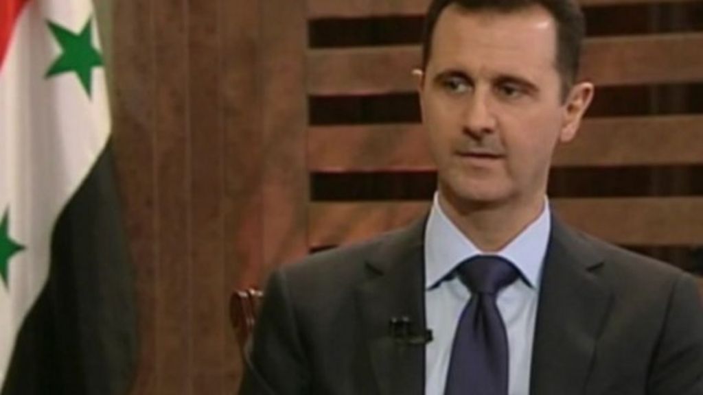 Syria's President, Bashar al-Assad, says he won't step down - BBC News