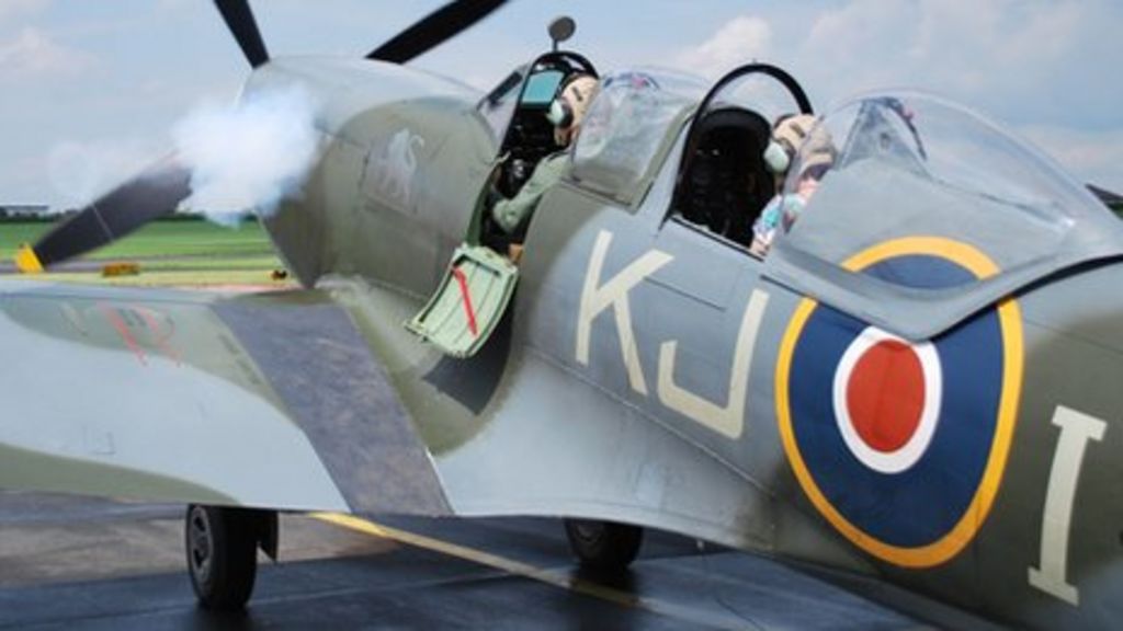 Spitfire grounded by weather - BBC News