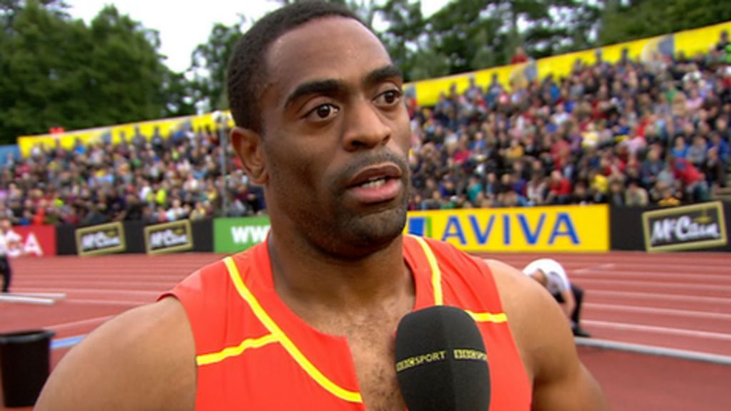 London Grand Prix: Tyson Gay triumphs in 100m - BBC Sport