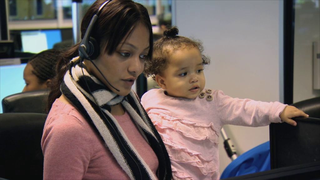 What is it like to take your baby to work? - BBC News