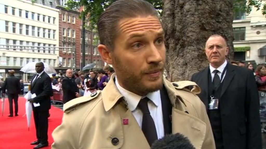 British actor Tom Hardy on playing Batman baddie - BBC News