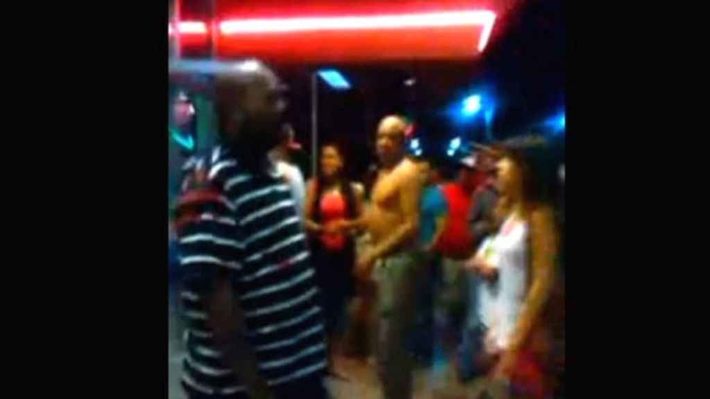 Footage shows aftermath of cinema shooting - BBC News