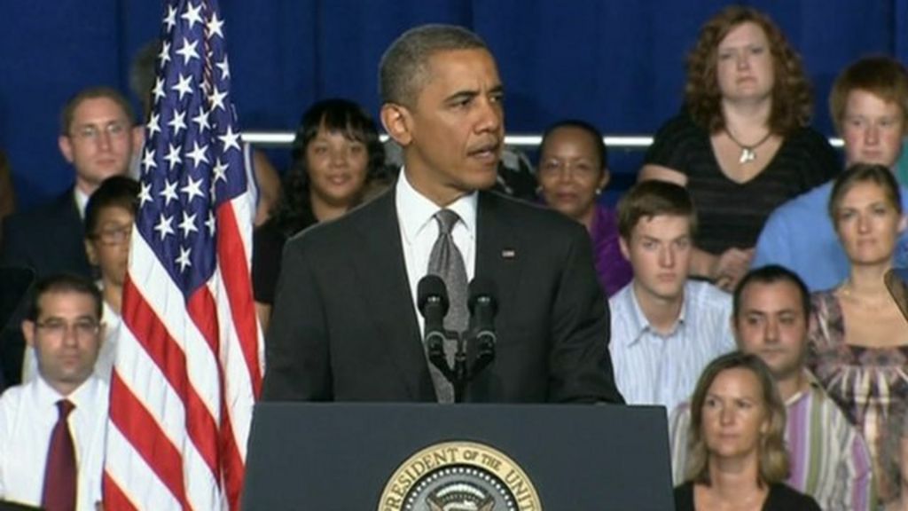 President Barack Obama's shock at US cinema shooting - BBC Newsround
