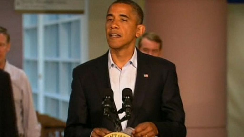 Aurora shooting: Obama says US stands with victims - BBC News