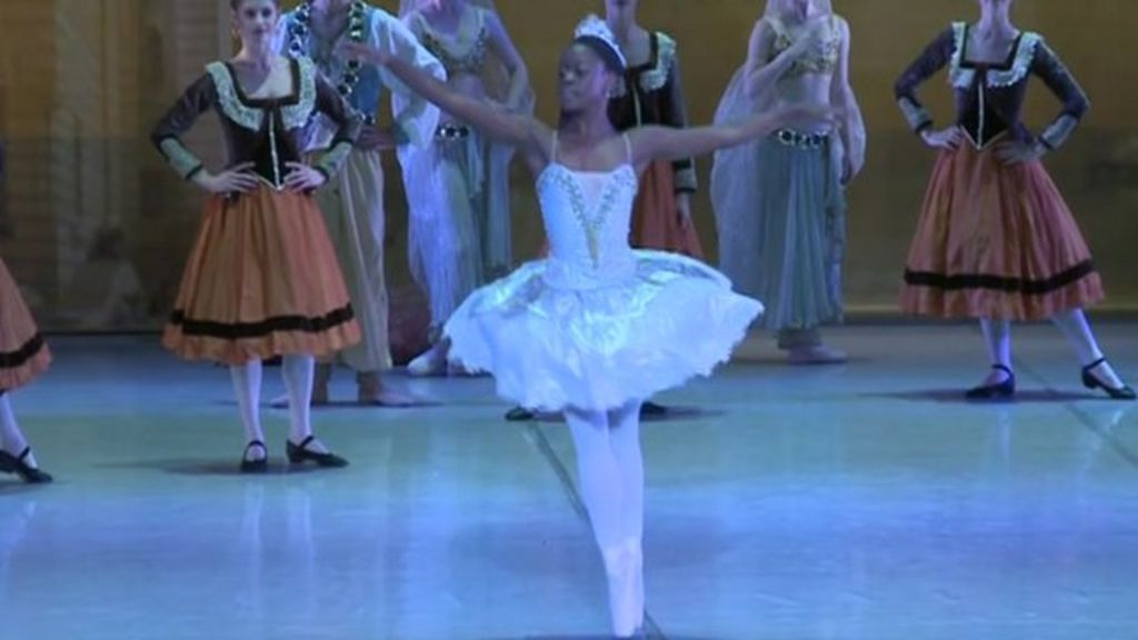 The girl who went from war-torn orphan to professional ballerina - BBC News