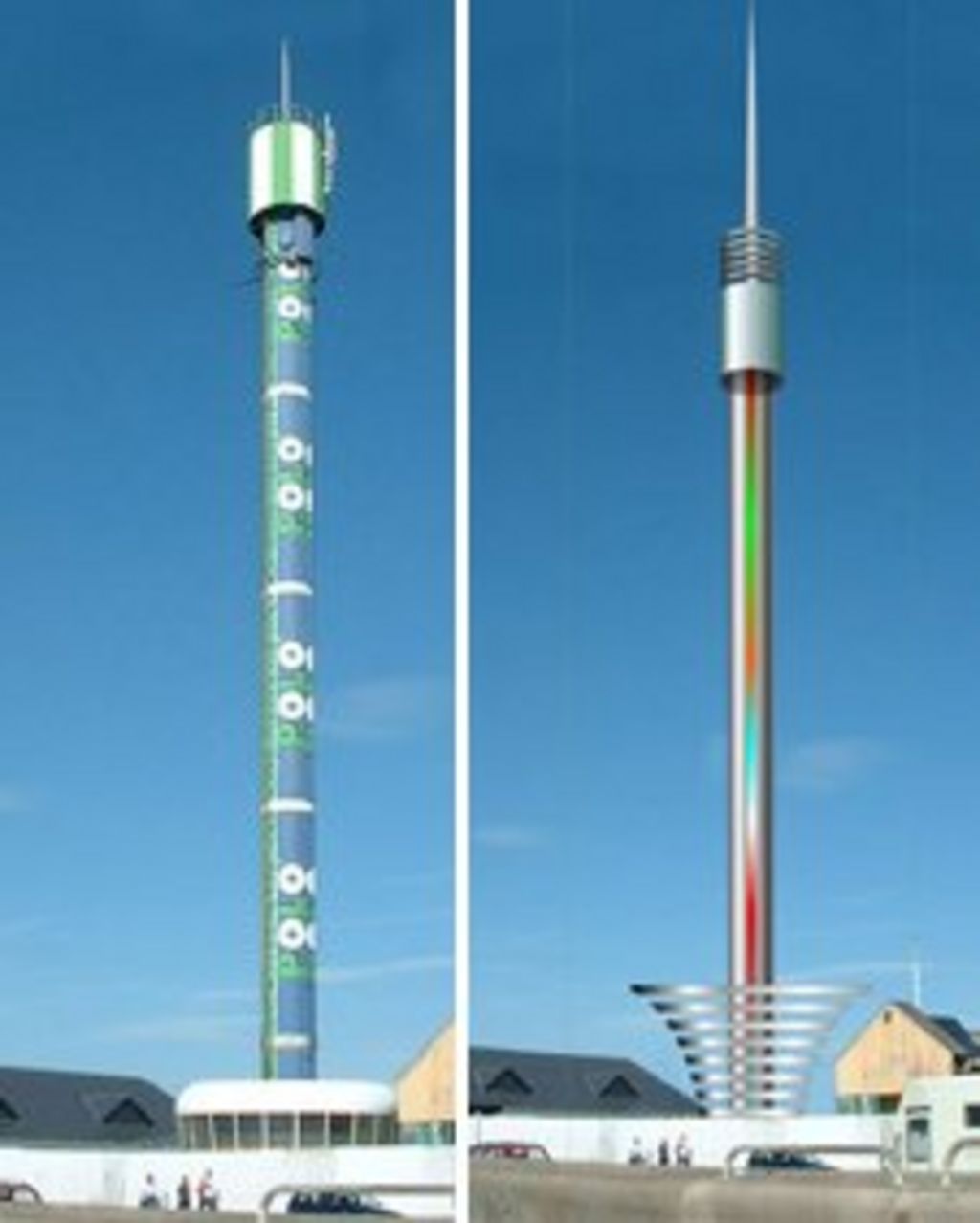 Designer's plans for Morecambe's Polo Tower - BBC News