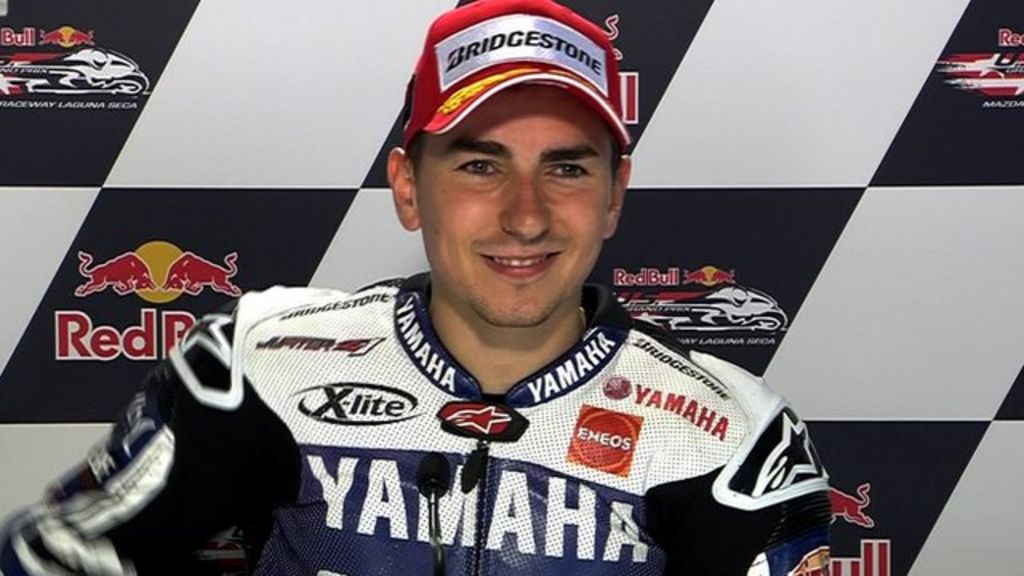 US MotoGP: Jorge Lorenzo thankful for 'almost perfect' lap - BBC Sport