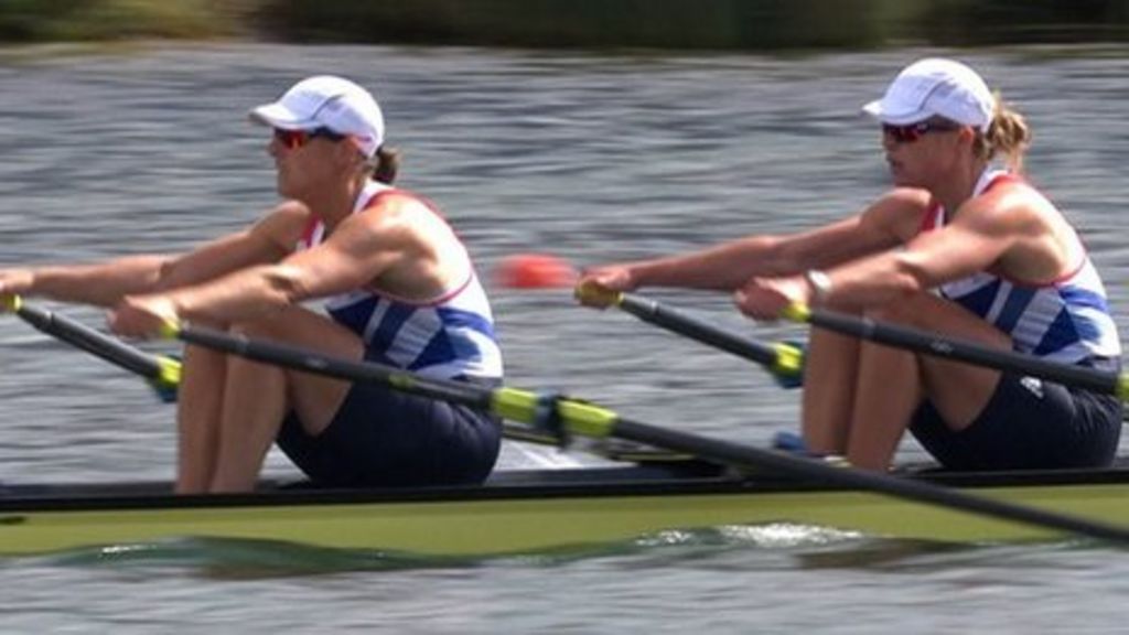 Olympics rowing: Kath Grainger and Anna Watkins smash record - BBC Sport