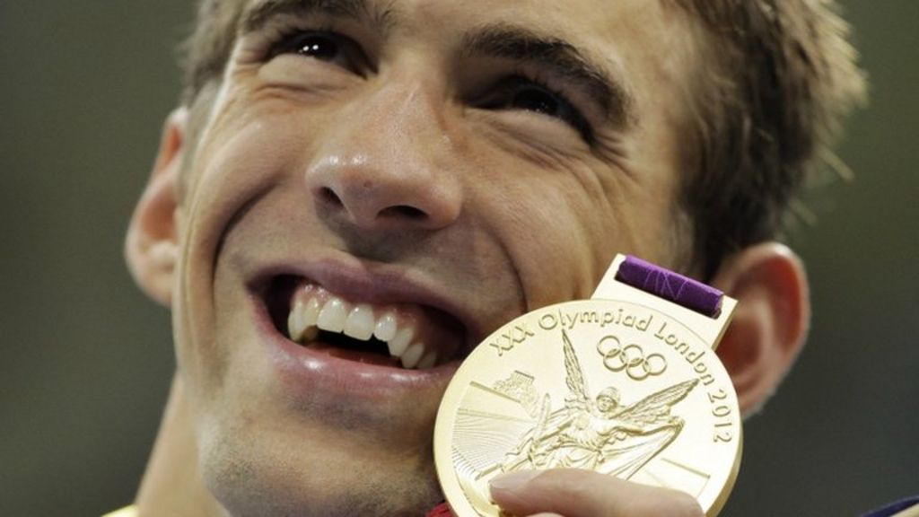 Michael Phelps: An inspiration to young athletes - BBC News