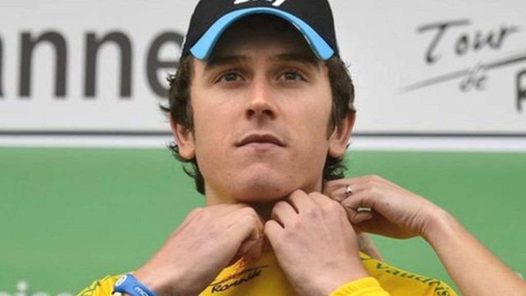 Geraint Thomas: Olympic cycling champ 'inspires young' - BBC News