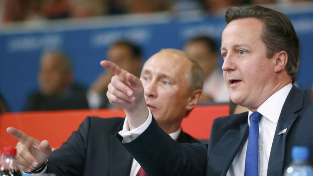 Putin and Cameron discuss Syria and watch judo - BBC News