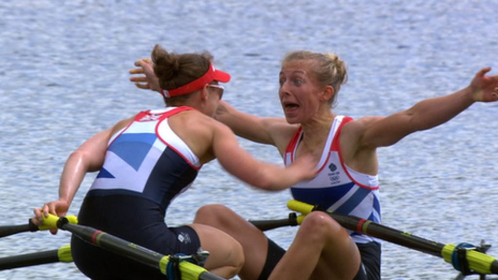Katherine Copeland & Sophie Hosking win Olympics rowing gold - BBC Sport