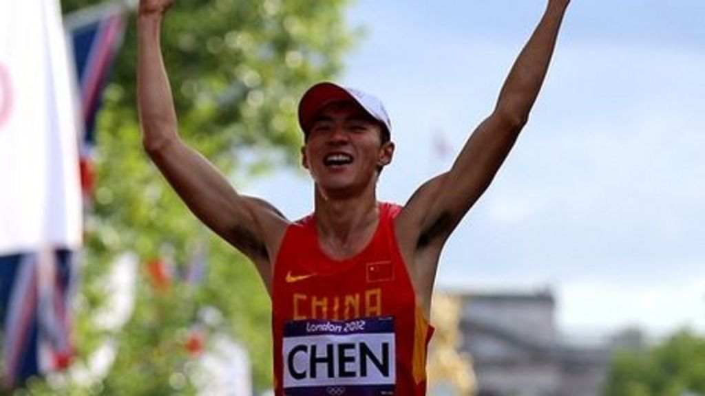 London 2012: Ding Chen wins gold in 20km walk - BBC Sport