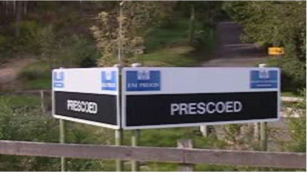 Row over Prescoed prisoners paid £3 a day at call centre - BBC News