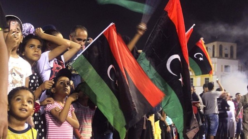 Libyans celebrate post-Gaddafi era - BBC News