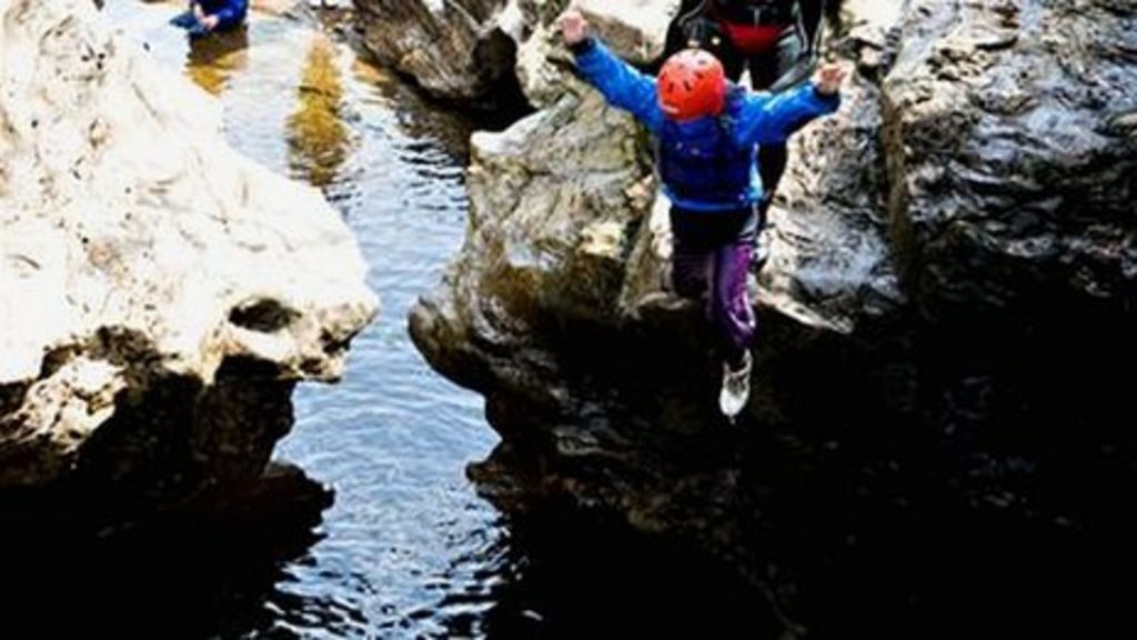Leap of faith as Ardroy adventure centre is brought back to life - BBC News