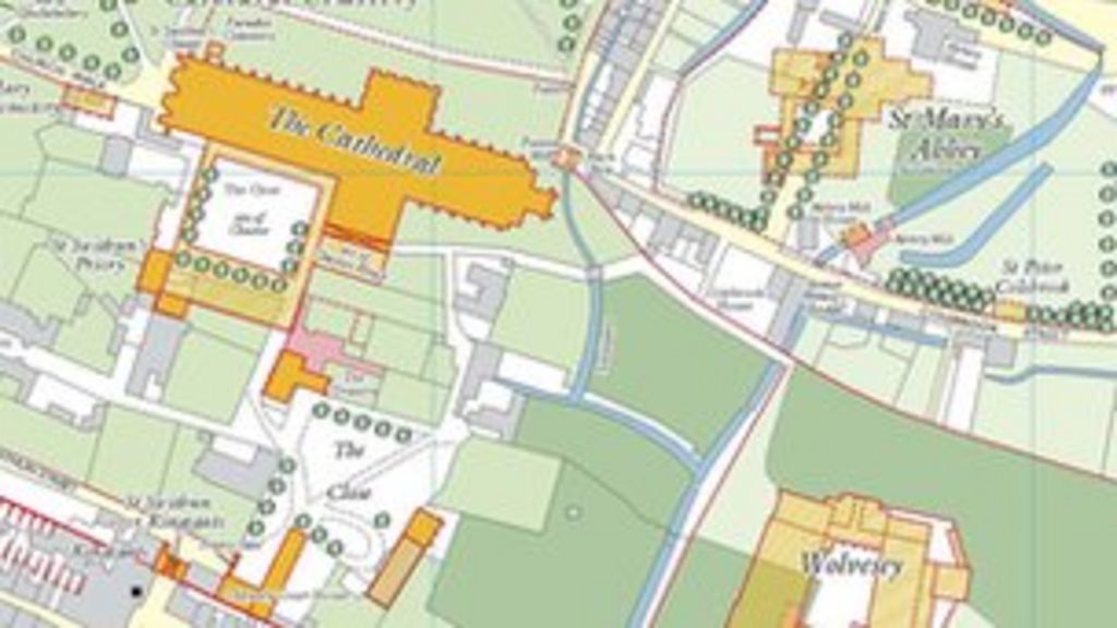 Winchester map shows Georgian history - BBC News