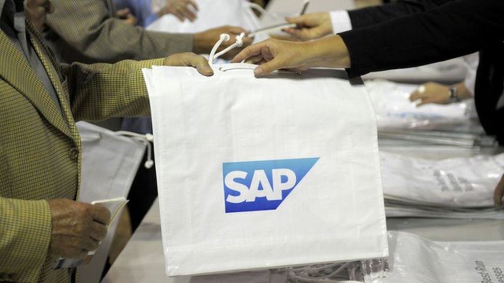 Software giant SAP: 'We want to build, rather than buy' - BBC News