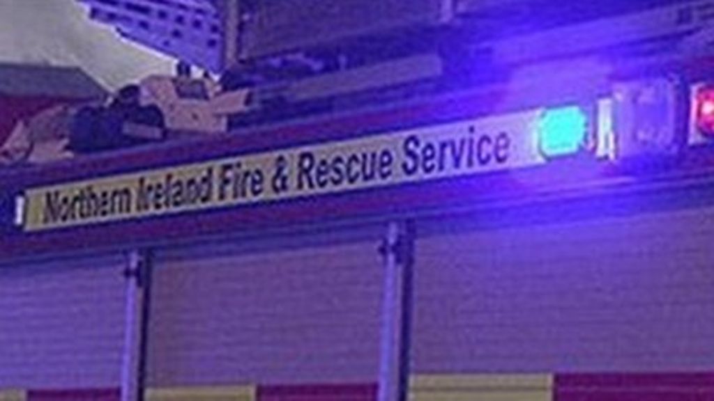 Police to probe fire at Limavady fire station - BBC News