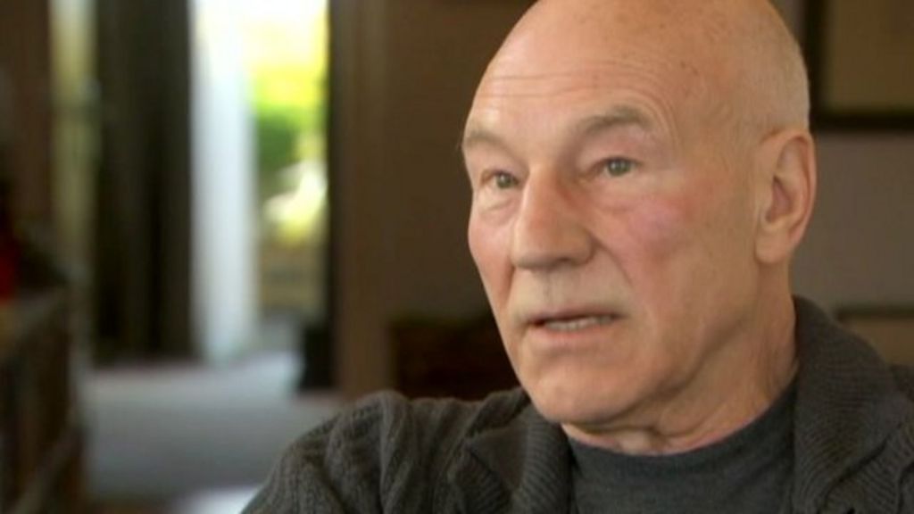 Actor Sir Patrick Stewart's memories of domestic abuse - BBC News