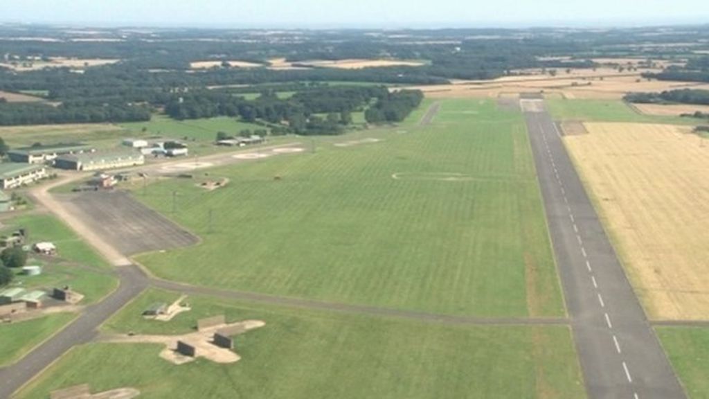 Battle to save old RAF runway at Coltishall - BBC News