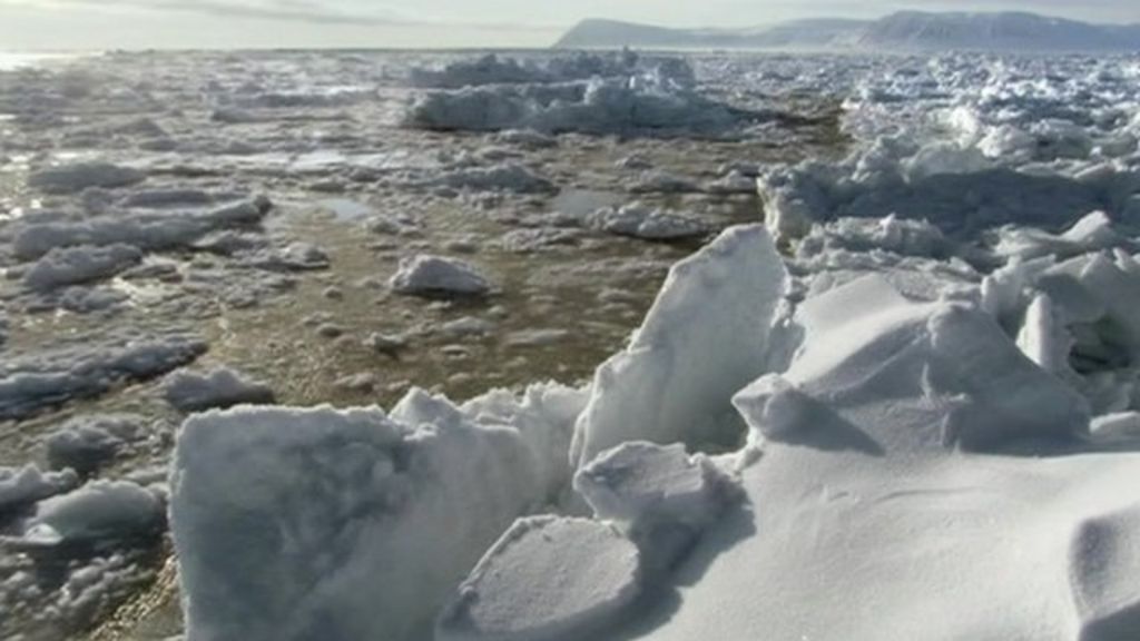 Arctic sea ice melt at record level - BBC News