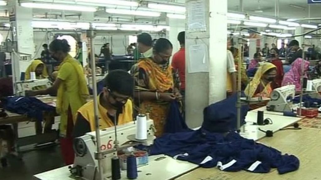 Chinese factories turn to Bangladesh as labour costs rise - BBC News