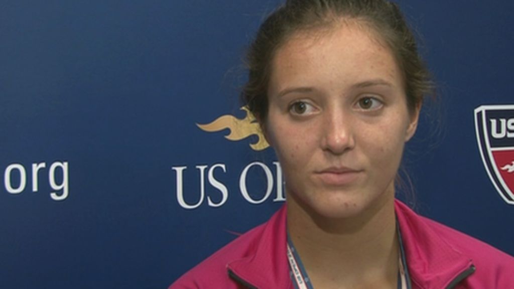 Laura Robson delights in beating 'role model' Kim Clijsters - BBC Sport