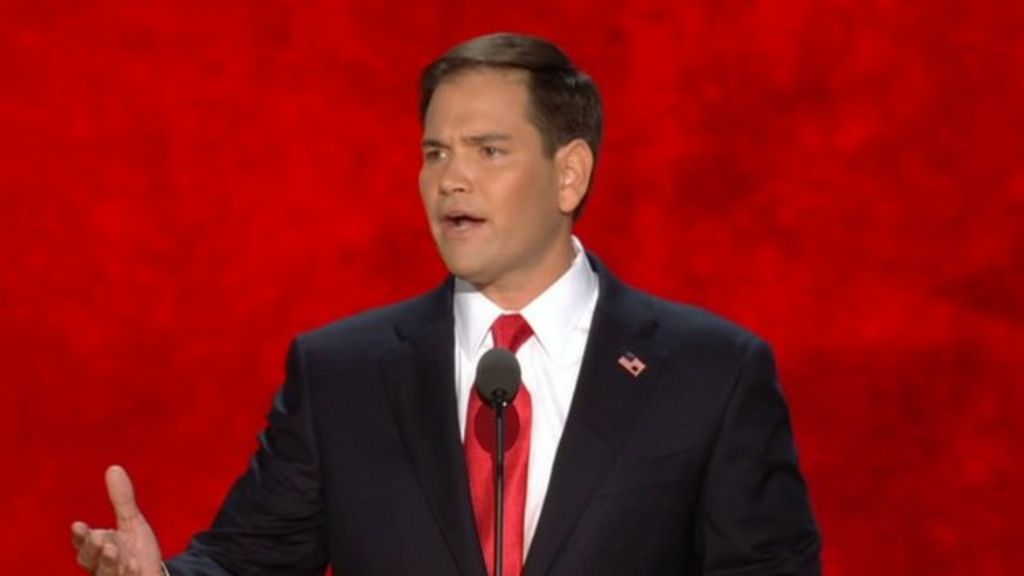 Marco Rubio: 'Obama policy of divide and conquer' - BBC News