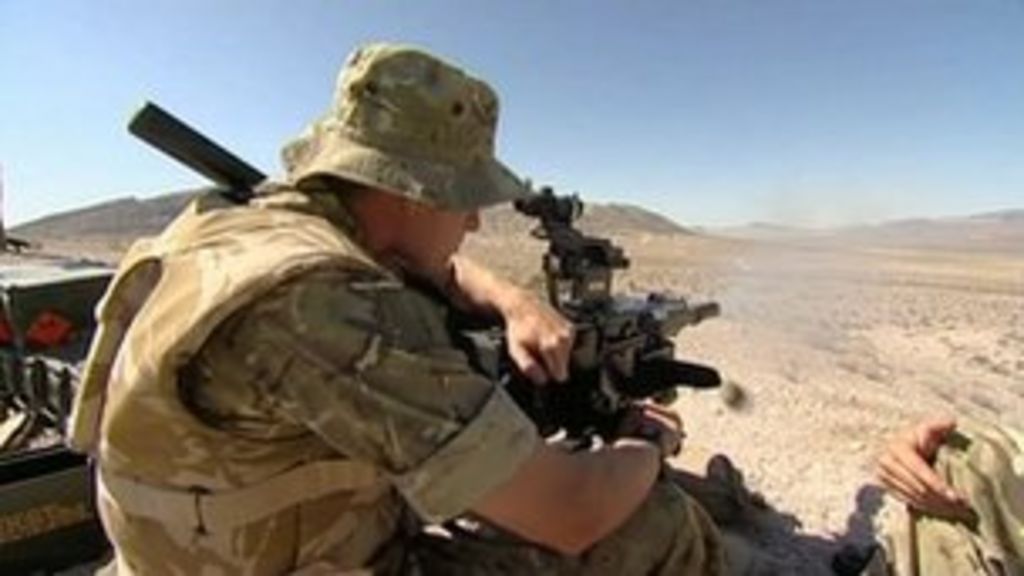 Royal Marines from 40 Commando deployed to Afghanistan - BBC News