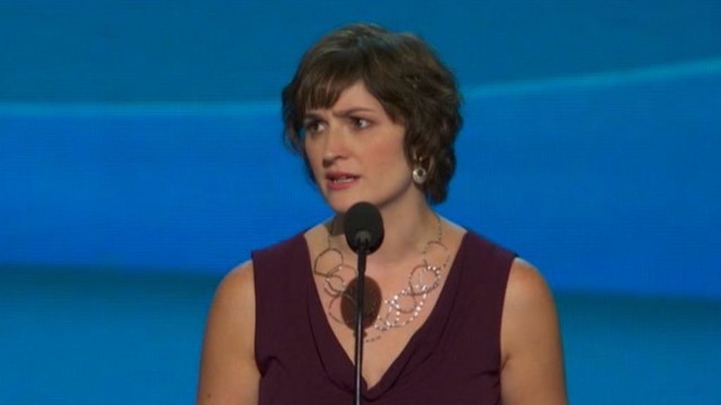 Democratic convention: Sandra Fluke on women's rights - BBC News