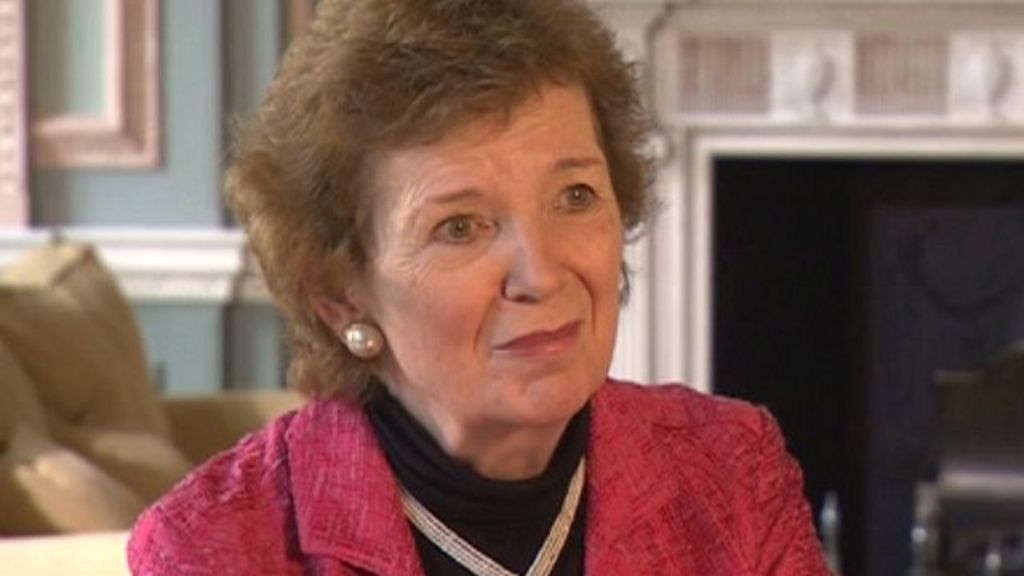 Meet The Author: Mary Robinson - BBC News