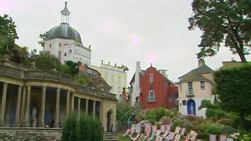 The Prisoner filming location 'a home for fallen buildings' - BBC News