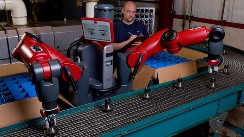 Robotic co-worker Baxter joins factory line - BBC News