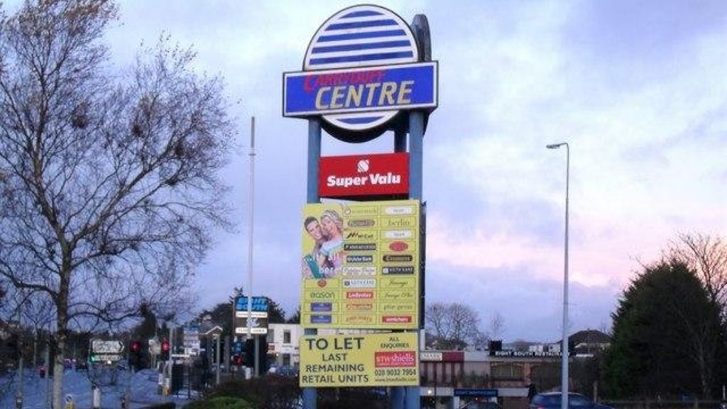 Carryduff shopping centre rebuilding plan approved - BBC News