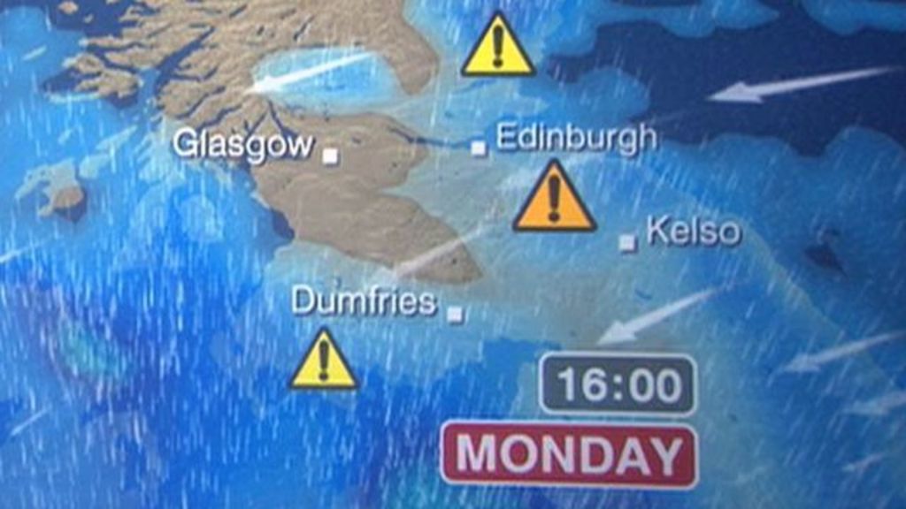 Severe weather warning for Borders - BBC News