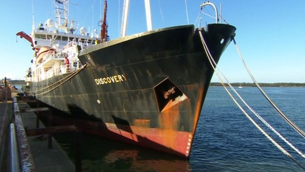 Science ship starts final voyage - BBC News