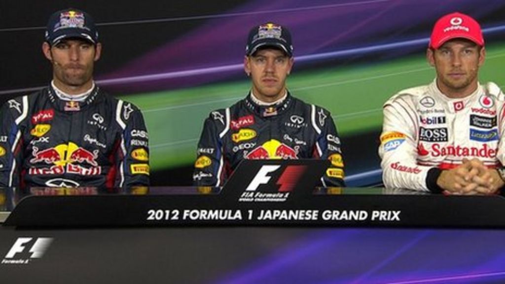 Japanese GP qualifying - top three drivers - BBC Sport