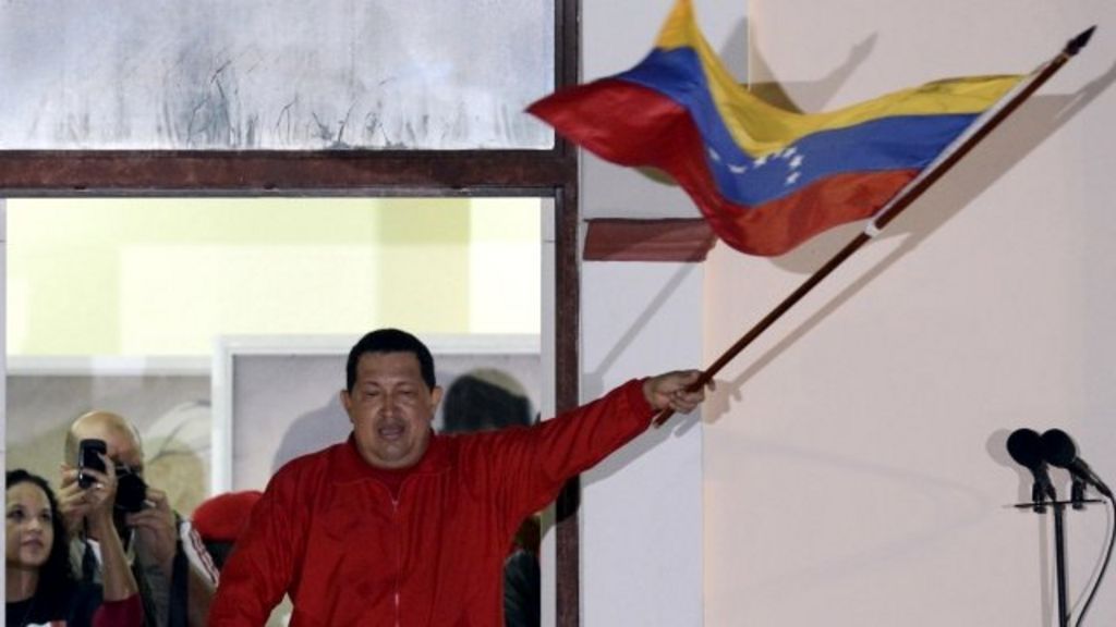 Hugo Chavez celebrates re-election in Venezuela - BBC News