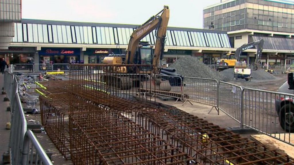 Irvine redevelopment 'controversial' - BBC News