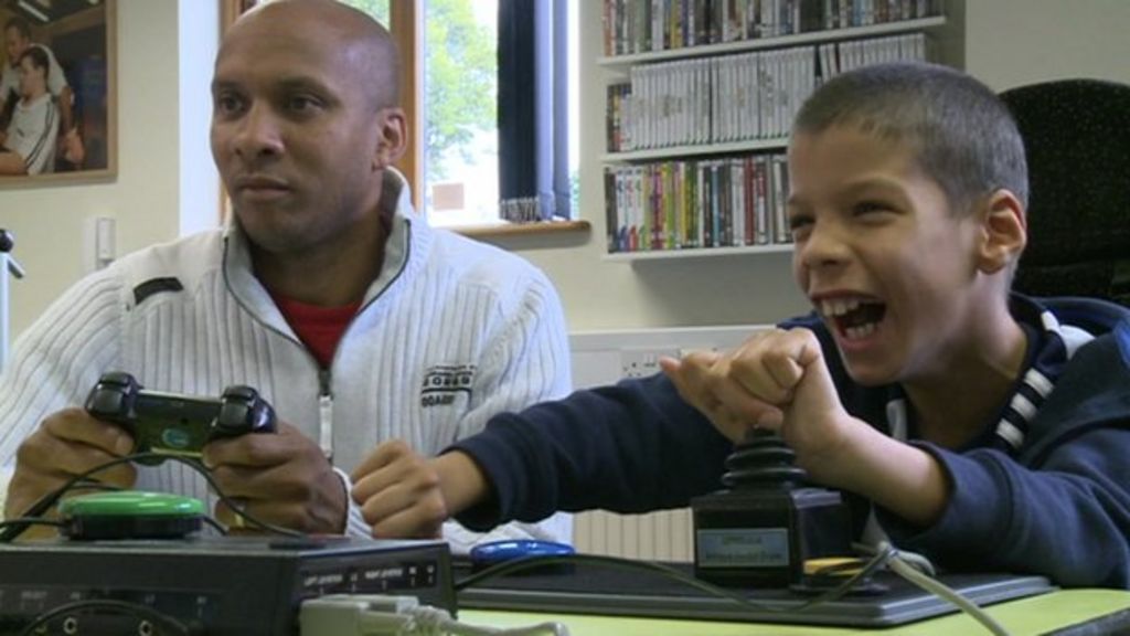 New gaming technology for kids with disabilities - BBC Newsround