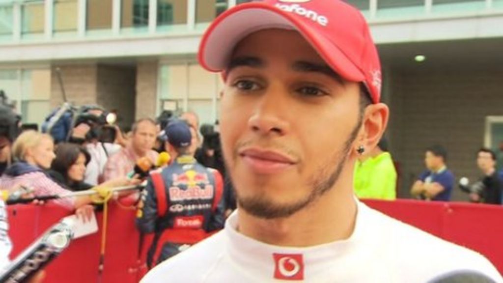 Korean GP: Lewis Hamilton happy with third on grid - BBC Sport