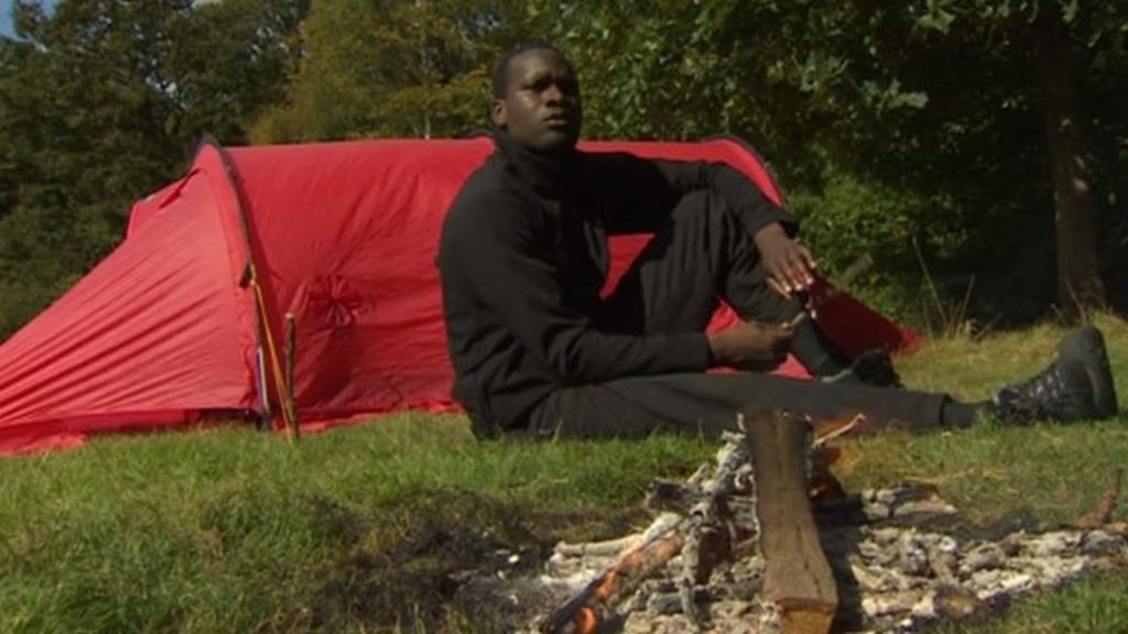 Explorer Dwayne Fields on young people in countryside - BBC News