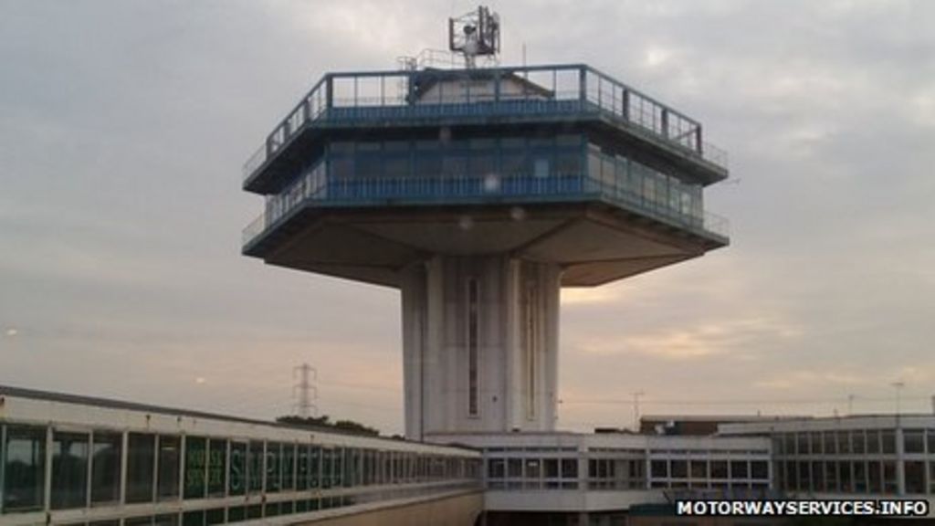 Forton M6 motorway services gets listed status - BBC News