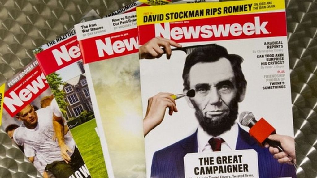 Newsweek magazine ends print edition to go online-only - BBC News