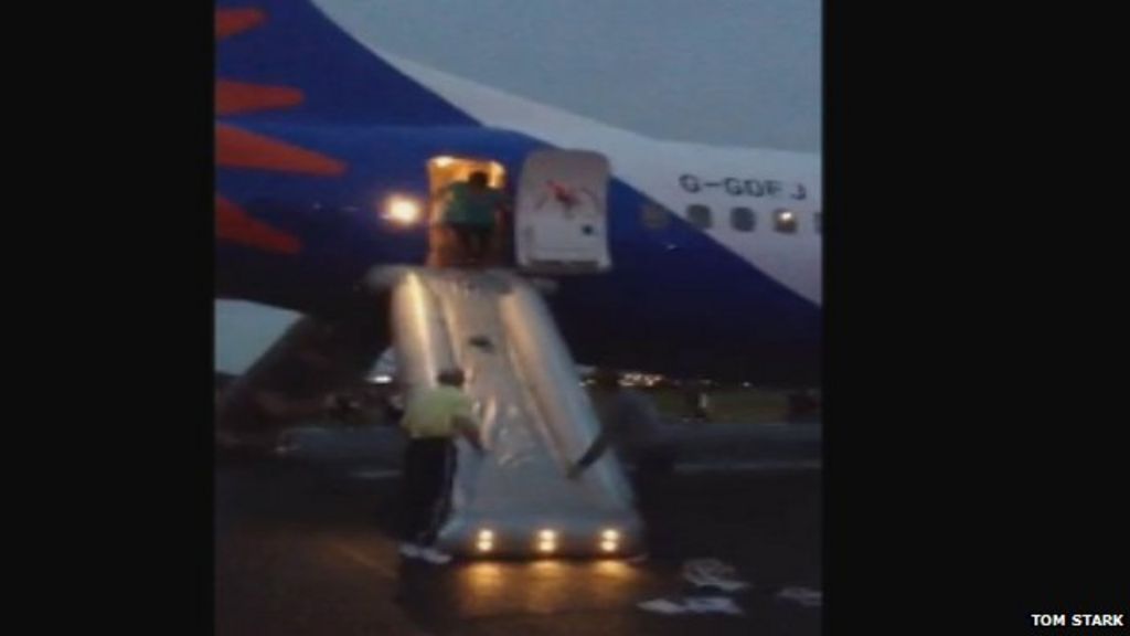 Glasgow Airport evacuation: Passenger tells of panic on Jet2 plane ...